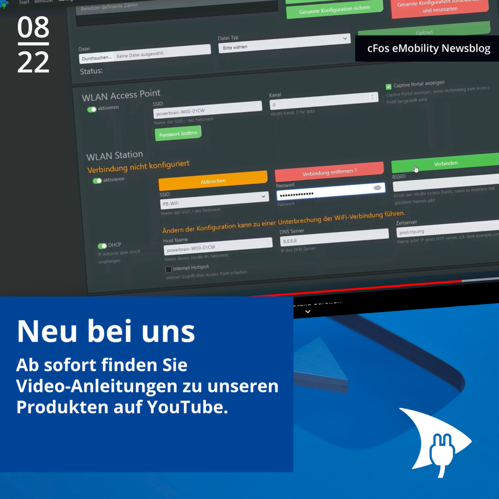 Neu: Video-Anleitungen zur cFos Power Brain Wallbox - cFos eMobility ...